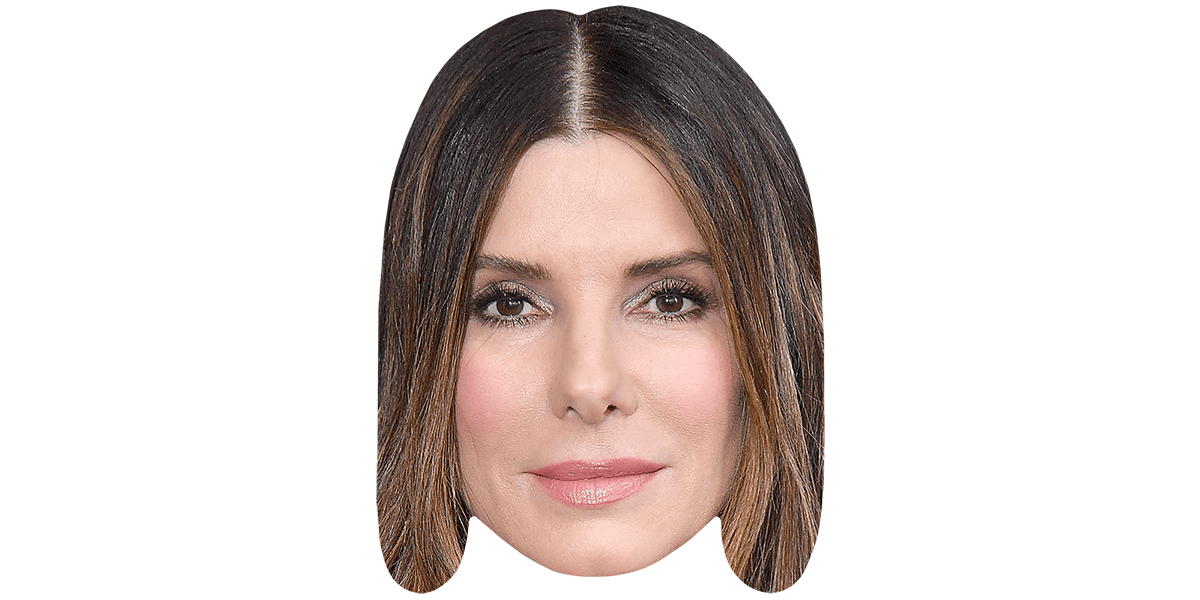 Sandra Bullock (Make Up) Celebrity Mask - Celebrity Cutouts