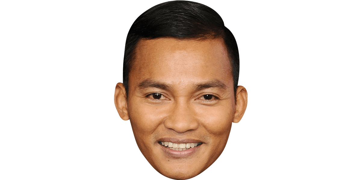 Tony Jaa (Smile) Celebrity Mask - Celebrity Cutouts