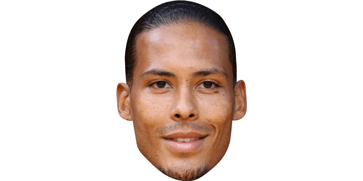 Virgil Van Dijk (Smile) Big Head - Celebrity Cutouts