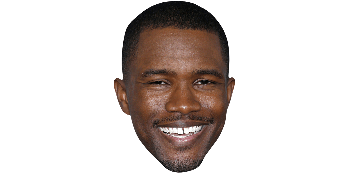 Frank Ocean (Smile) Celebrity Mask - Celebrity Cutouts