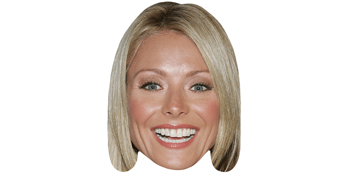 Kelly Ripa (Laugh) Celebrity Mask - Celebrity Cutouts