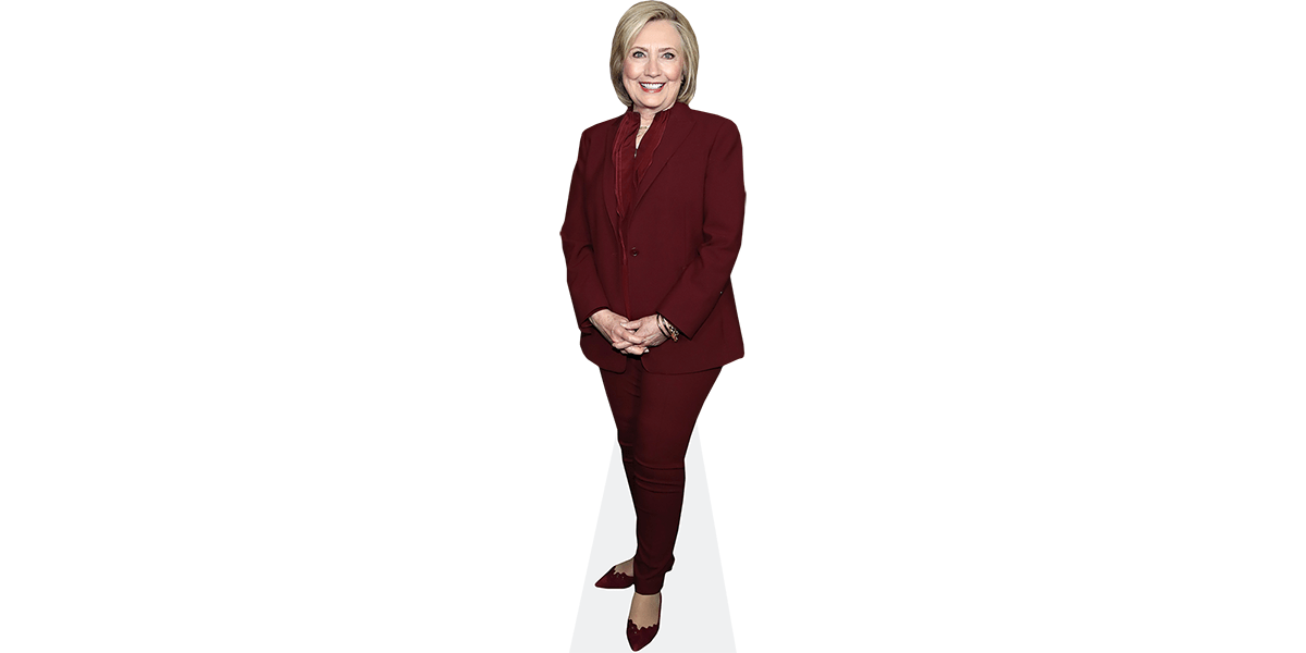Hillary Clinton (Suit) Cardboard Cutout - Celebrity Cutouts