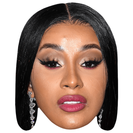 Female Rappers 1 Mask Pack - Celebrity Cutouts