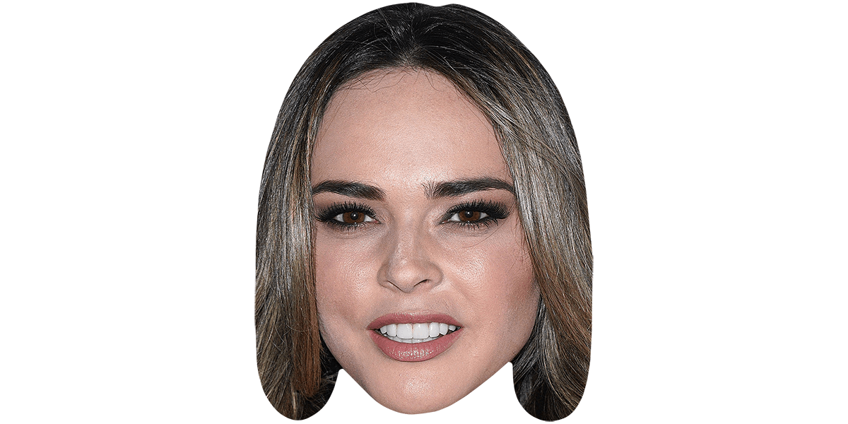 Fabiola Guajardo (Make Up) Celebrity Mask - Celebrity Cutouts