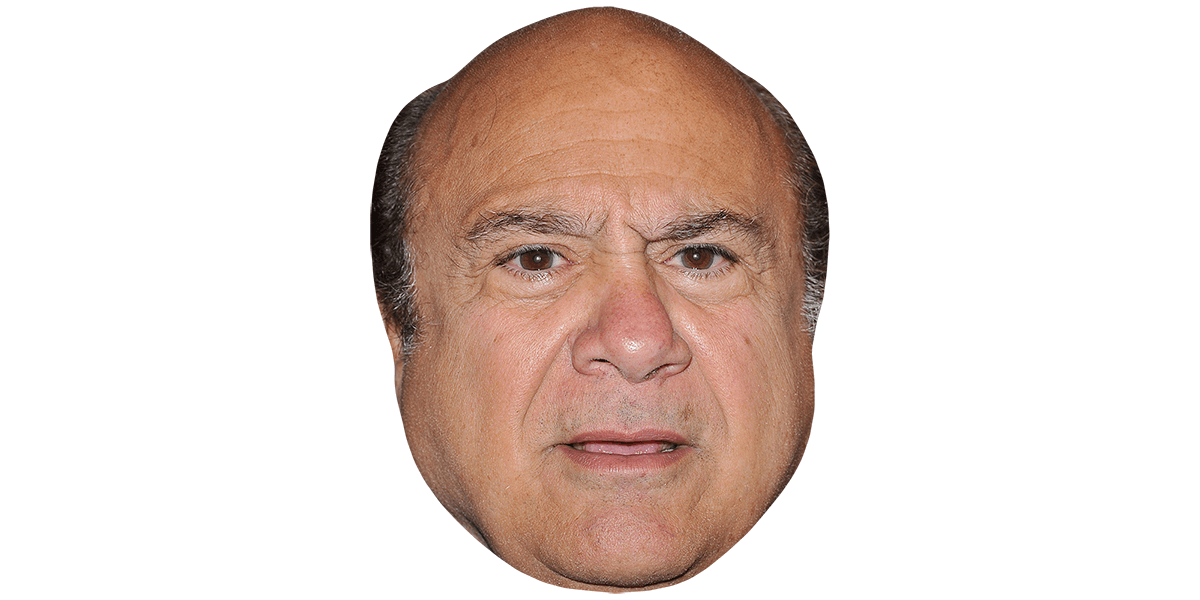 Danny DeVito (Frown) Celebrity Mask - Celebrity Cutouts