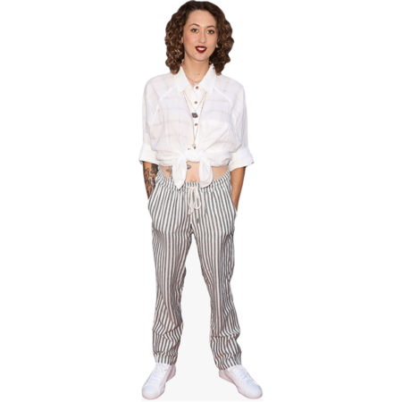 Victoria Ruesga (White Shirt) Cardboard Cutout - Celebrity Cutouts