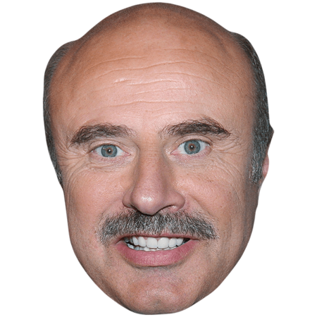 Dr Phil Mcgraw Celebrity Mask - Celebrity Cutouts
