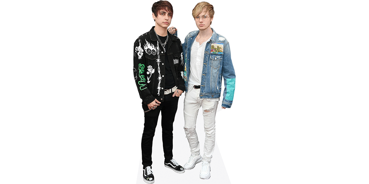 Celebrity Cutouts Colby Brock And Sam Golbach Mini (Duo 2) - Celebrity ...