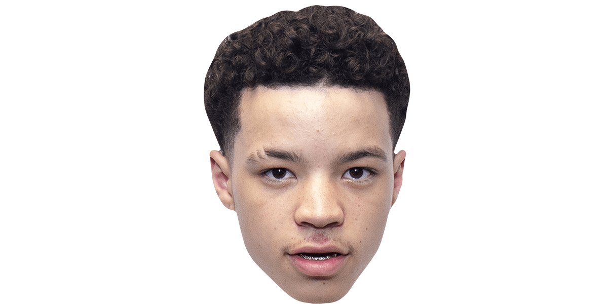 Lathan Moses Stanley Echols (Brown Hair) Big Head - Celebrity Cutouts