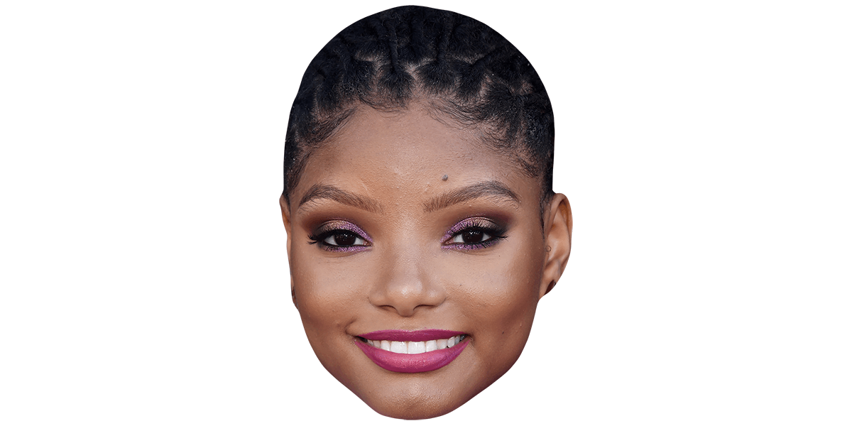 Halle Bailey (Smile) Big Head - Celebrity Cutouts