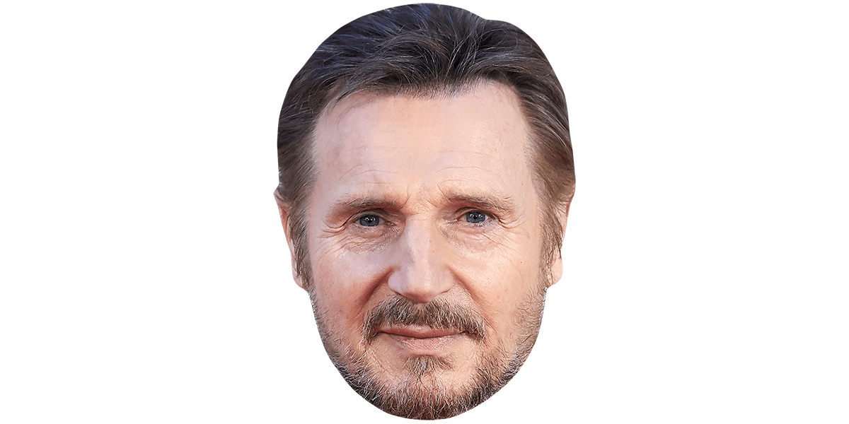 Liam Neeson (Beard) Big Head - Celebrity Cutouts