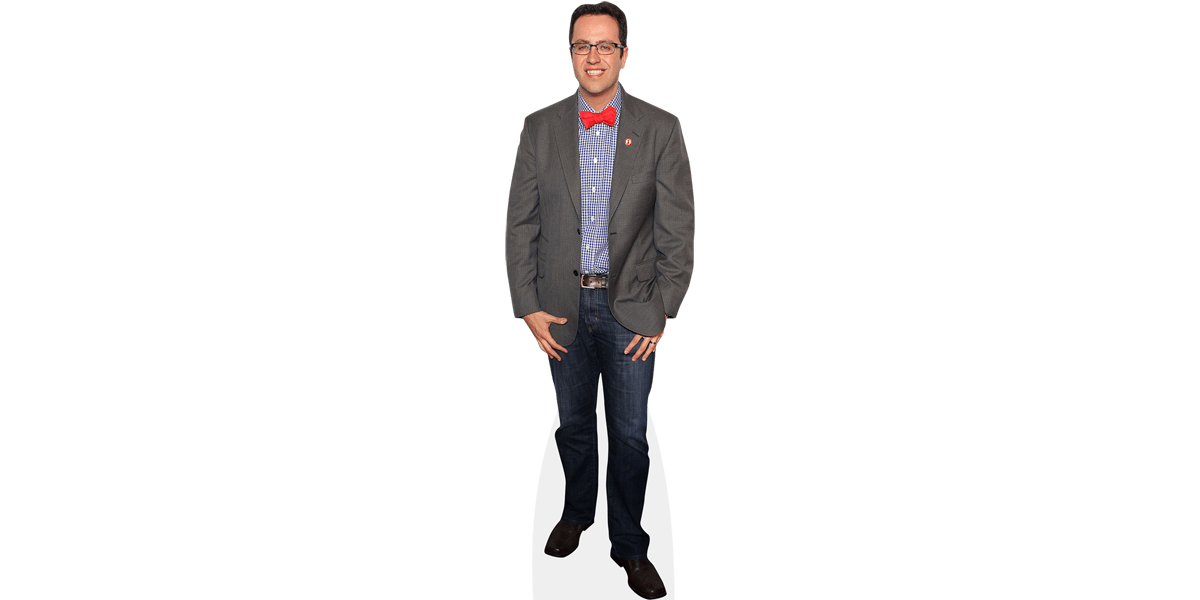 Jared Fogle (Bow Tie) Cardboard Cutout - Celebrity Cutouts