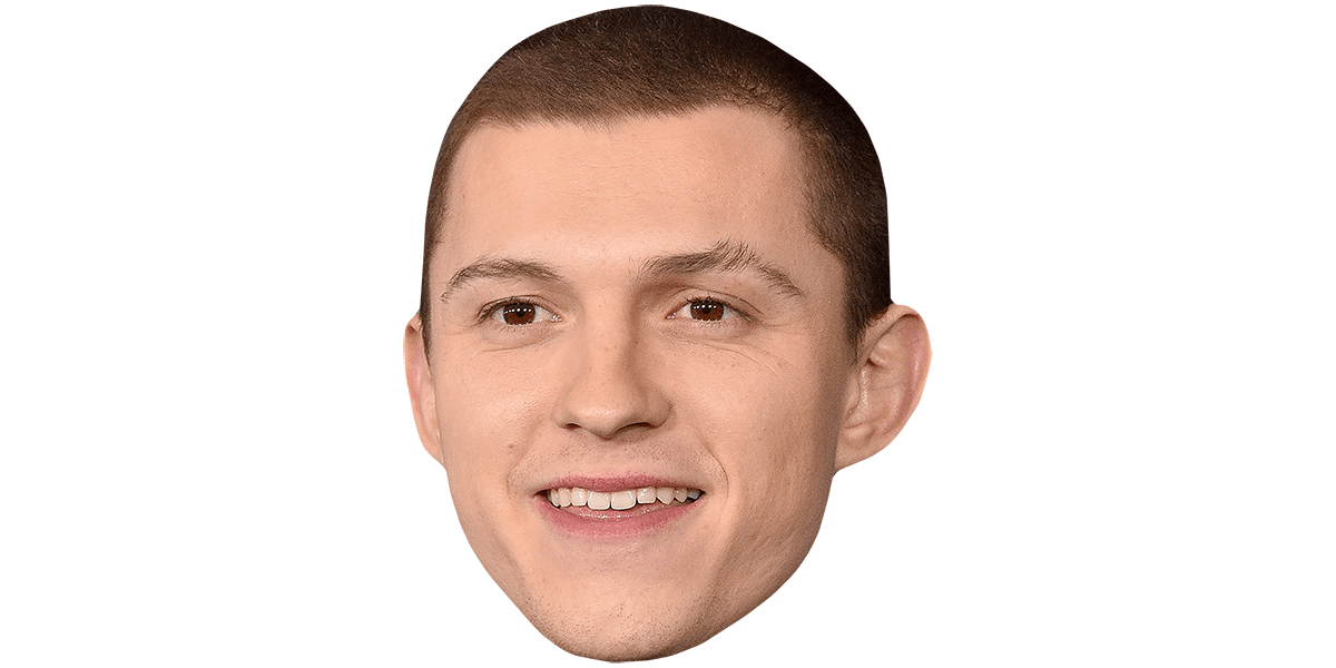 Tom Holland (Crew Cut) Big Head - Celebrity Cutouts