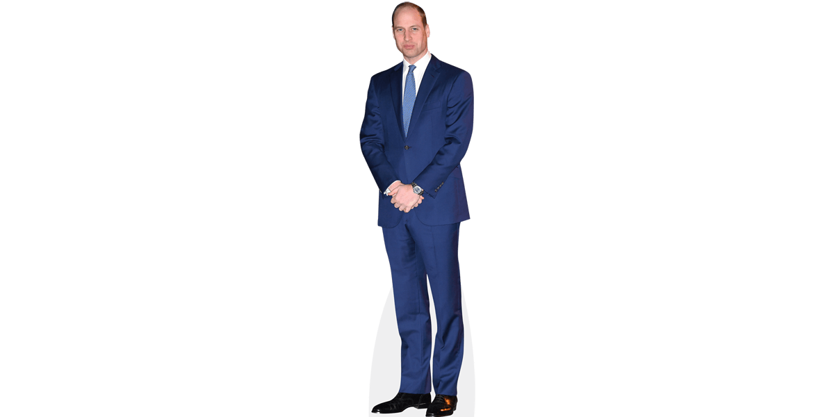 Prince William (Suit) Cardboard Cutout - Celebrity Cutouts