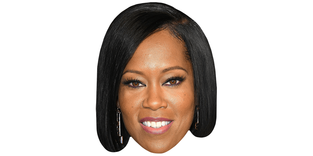 Regina King (Smile) Celebrity Mask - Celebrity Cutouts