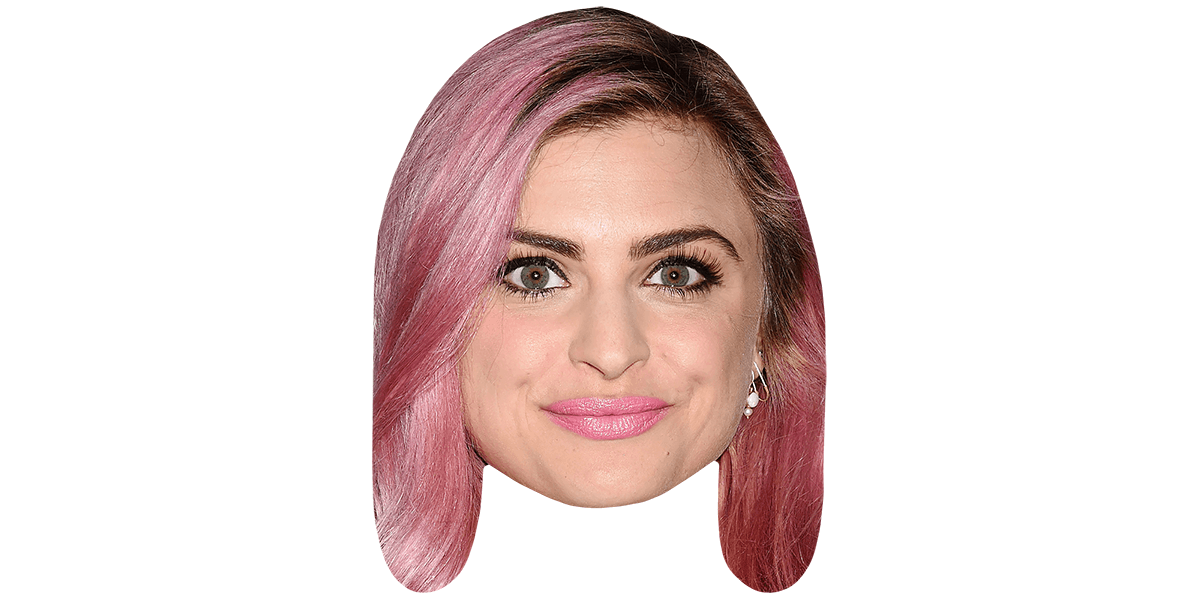 Stephanie Simbari (Pink Hair) Big Head - Celebrity Cutouts