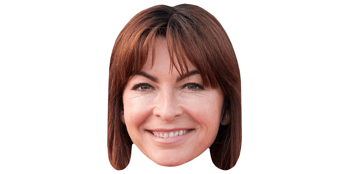 Suzi Perry (Smile) Celebrity Mask - Celebrity Cutouts
