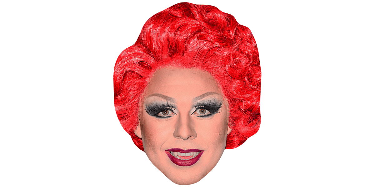Chris Dennis (Red Hair) Celebrity Mask - Celebrity Cutouts