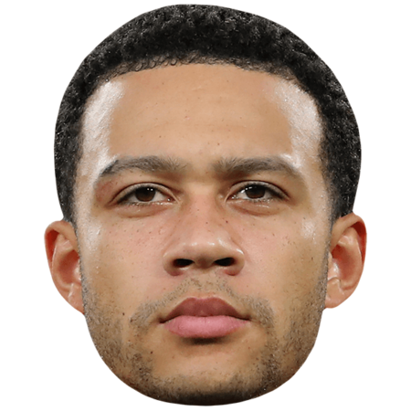 Memphis Depay (Beard) Big Head - Celebrity Cutouts
