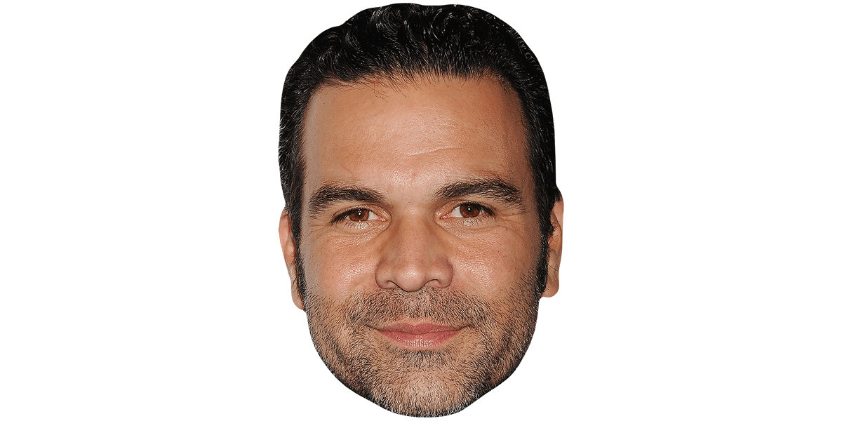 Ricardo Antonio Chavira (Smile) Celebrity Mask - Celebrity Cutouts