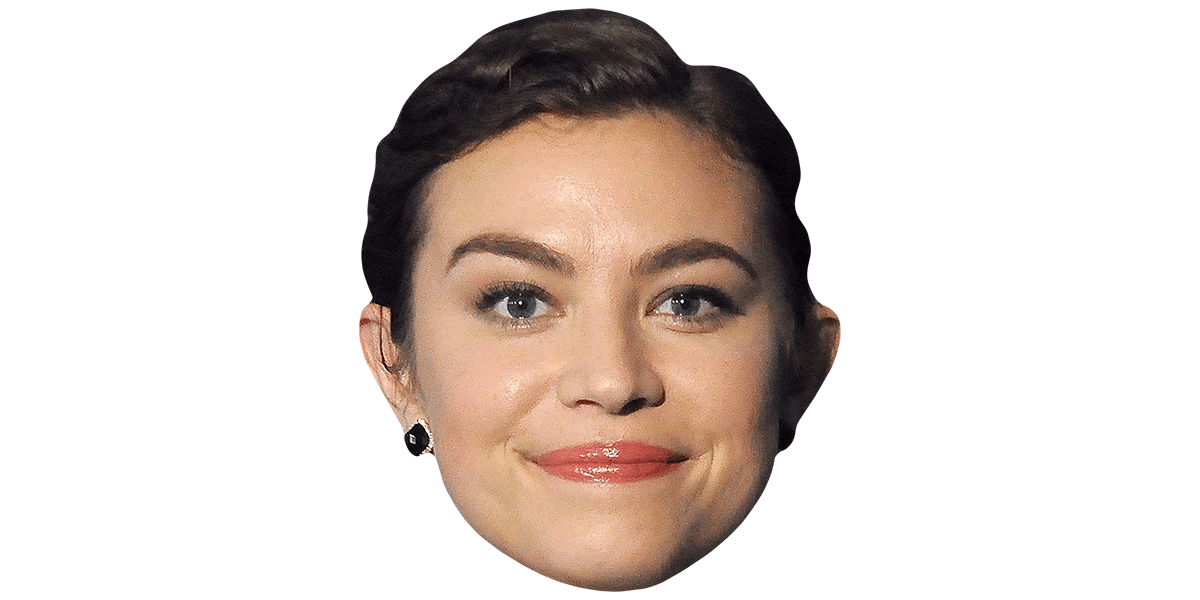 Laura Vivian Yost (Smile) Celebrity Mask - Celebrity Cutouts