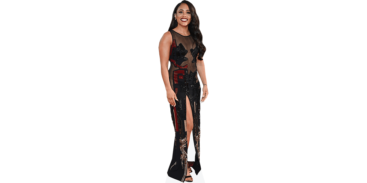 Alex Scott (Long Dress) Cardboard Cutout - Celebrity Cutouts
