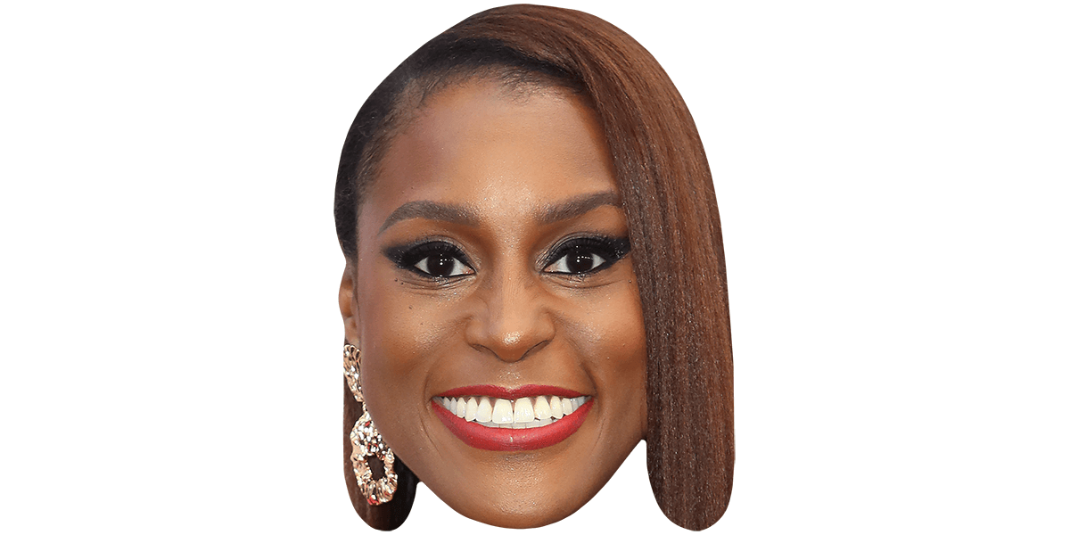 Issa Rae (Smile) Celebrity Mask - Celebrity Cutouts