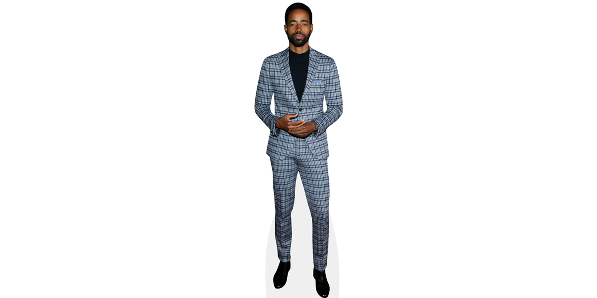 Jay Ellis (Blue Suit) Cardboard Cutout - Celebrity Cutouts