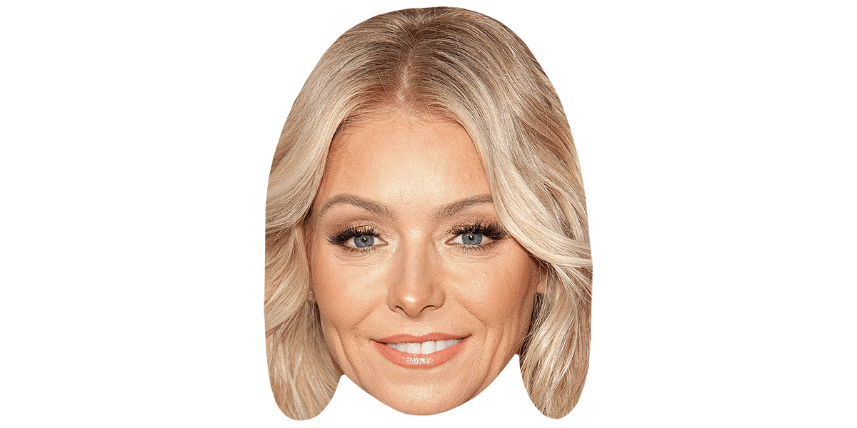 Kelly Ripa (Smile) Celebrity Mask - Celebrity Cutouts