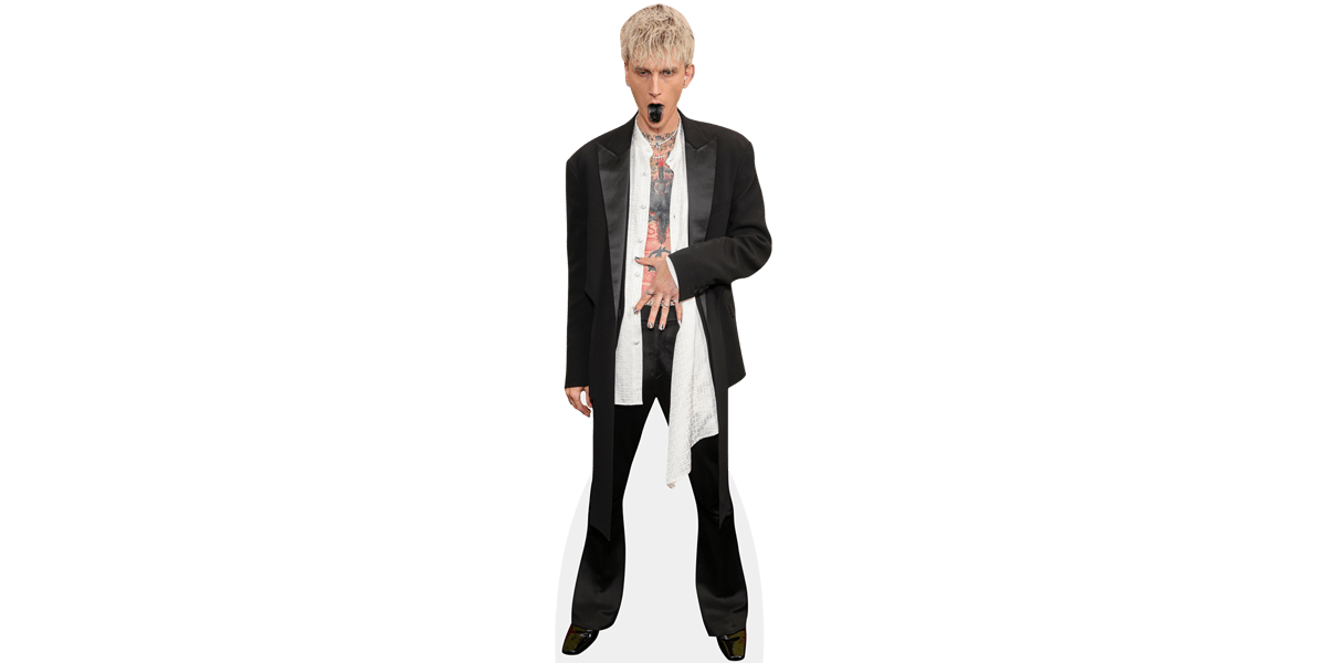 Machine Gun Kelly (Black Outfit) Cardboard Cutout - Celebrity Cutouts