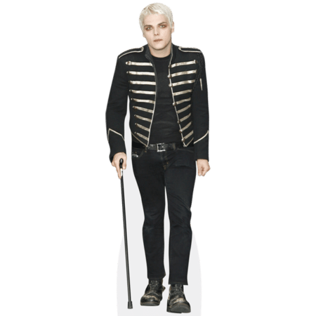 Gerard Way (Black Outfit) Cardboard Cutout - Celebrity Cutouts