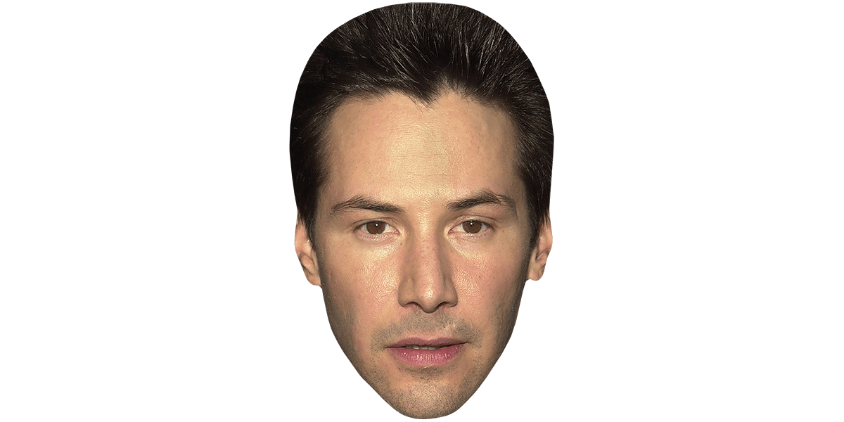 Keanu Reeves (Young) Celebrity Mask - Celebrity Cutouts