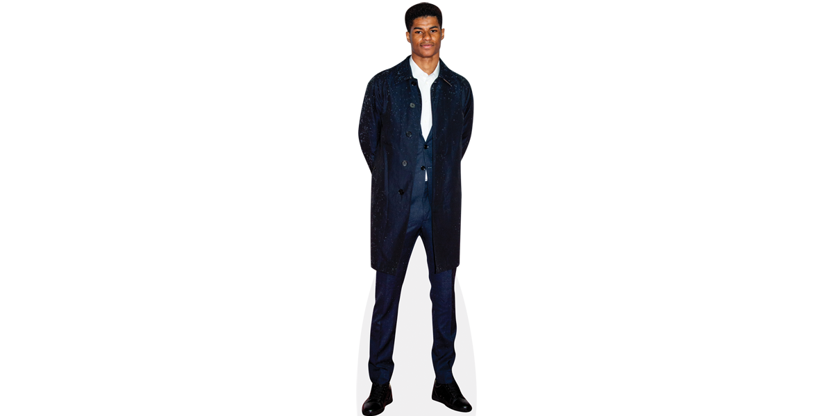 Marcus Rashford (Smart) Cardboard Cutout - Celebrity Cutouts