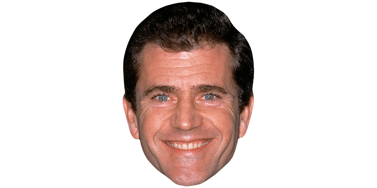 Mel Gibson (Smile) Big Head - Celebrity Cutouts