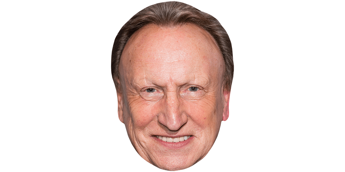 Neil Warnock (Smile) Big Head - Celebrity Cutouts
