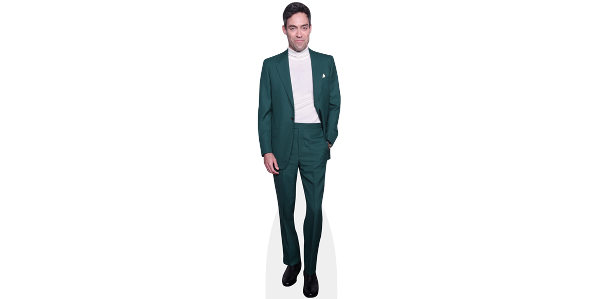 Alex Hassell (Teal Suit) Cardboard Cutout - Celebrity Cutouts