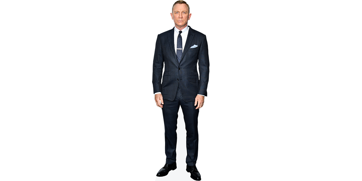Daniel Craig (Tie) Cardboard Cutout - Celebrity Cutouts