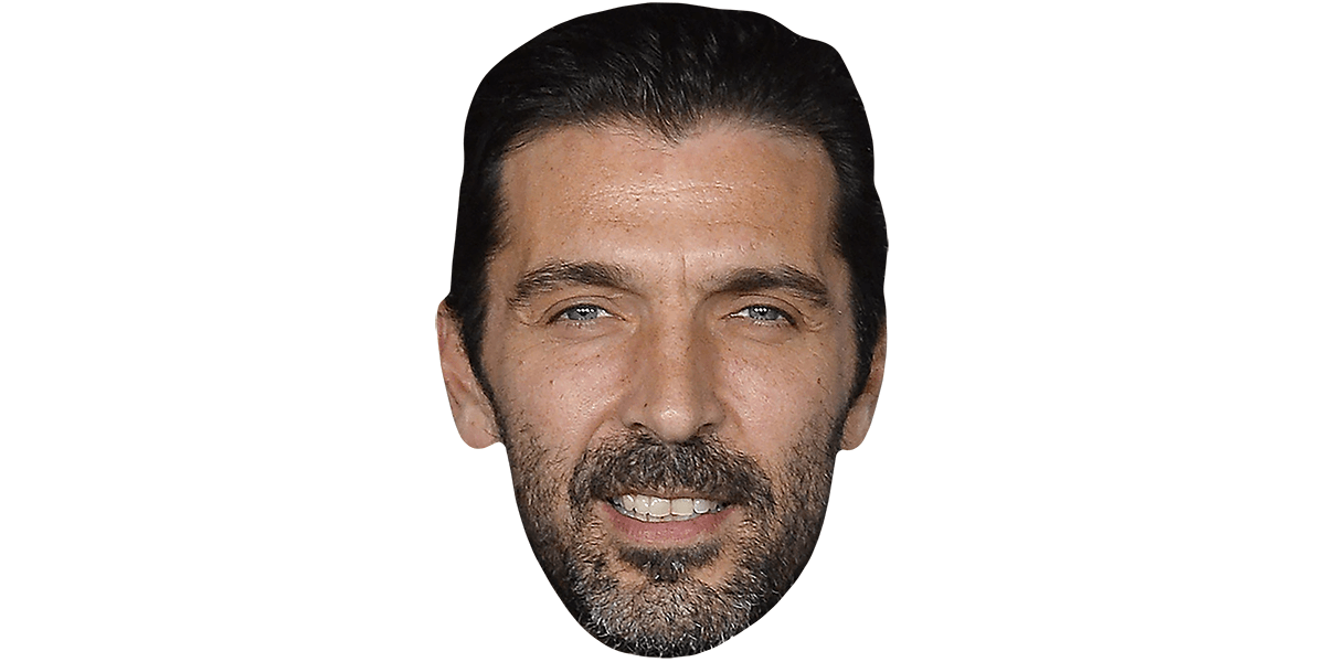 Gianluigi Buffon (Beard) Celebrity Mask - Celebrity Cutouts