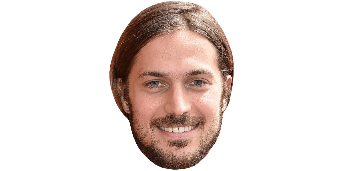 Lucas Bravo (Smile) Big Head - Celebrity Cutouts