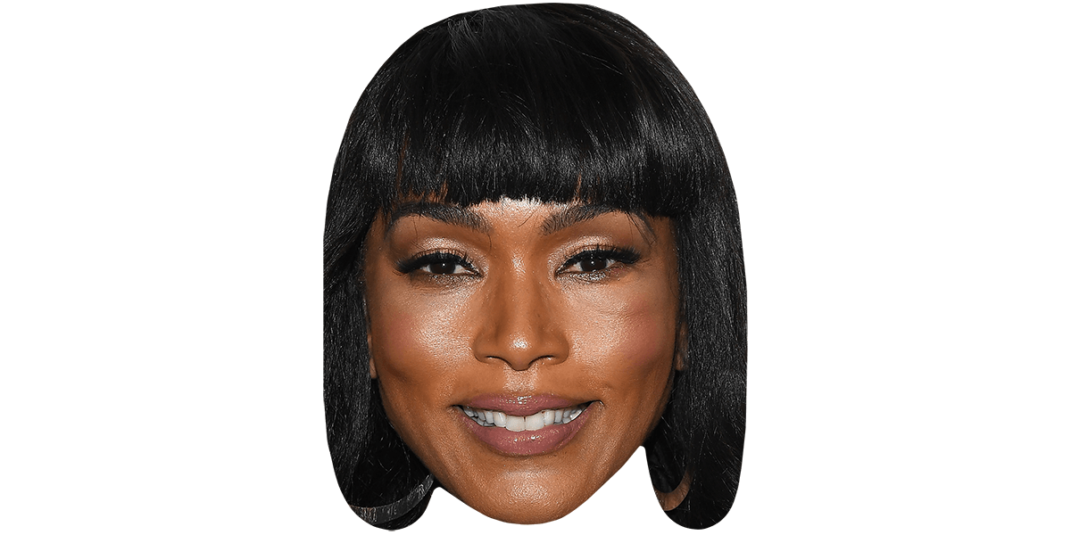 Angela Bassett (Smile) Big Head - Celebrity Cutouts