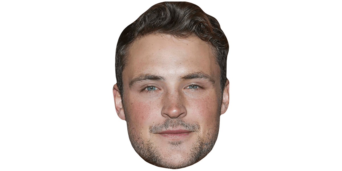 Dylan Efron (Goatee) Celebrity Mask - Celebrity Cutouts