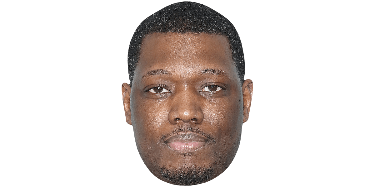 Michael Che Campbell (Stubble) Celebrity Mask - Celebrity Cutouts