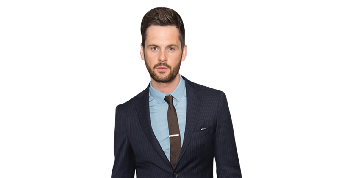 Tom Riley (Blue Suit) Half Body Buddy Cutout - Celebrity Cutouts