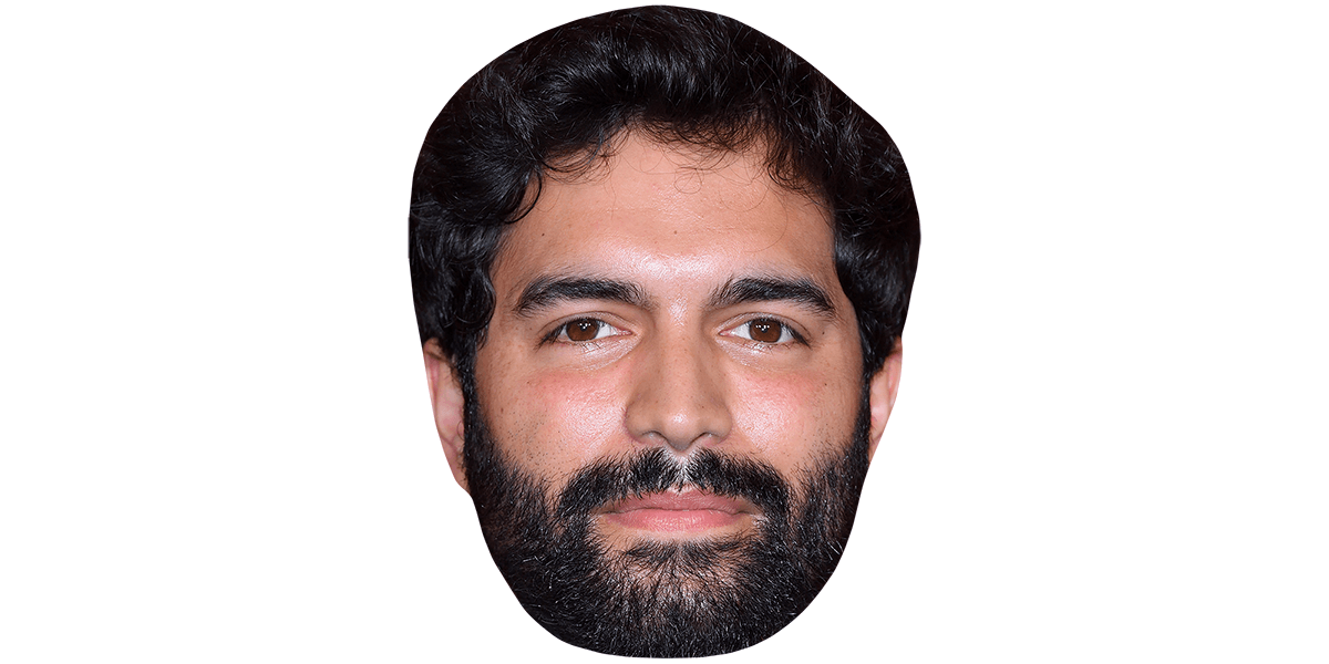 Charlie de Melo (Beard) Celebrity Mask - Celebrity Cutouts