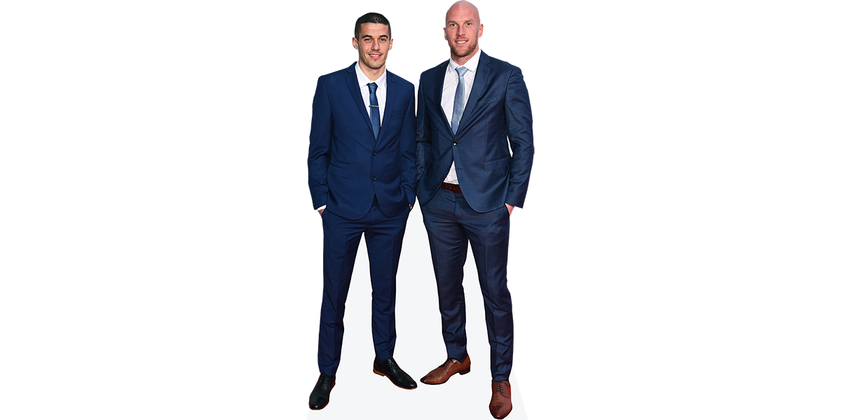 Conor Coady And John Ruddy (Duo 1) Mini Celebrity Cutout - Celebrity ...