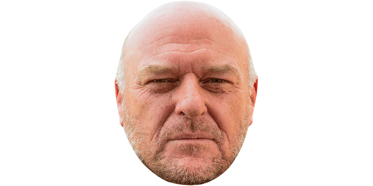 Dean Norris (Beard) Celebrity Mask - Celebrity Cutouts