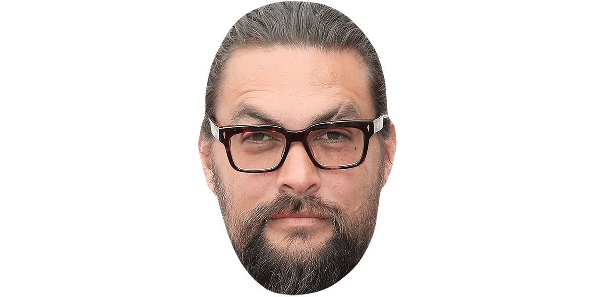 Jason Momoa (Glasses) Big Head - Celebrity Cutouts