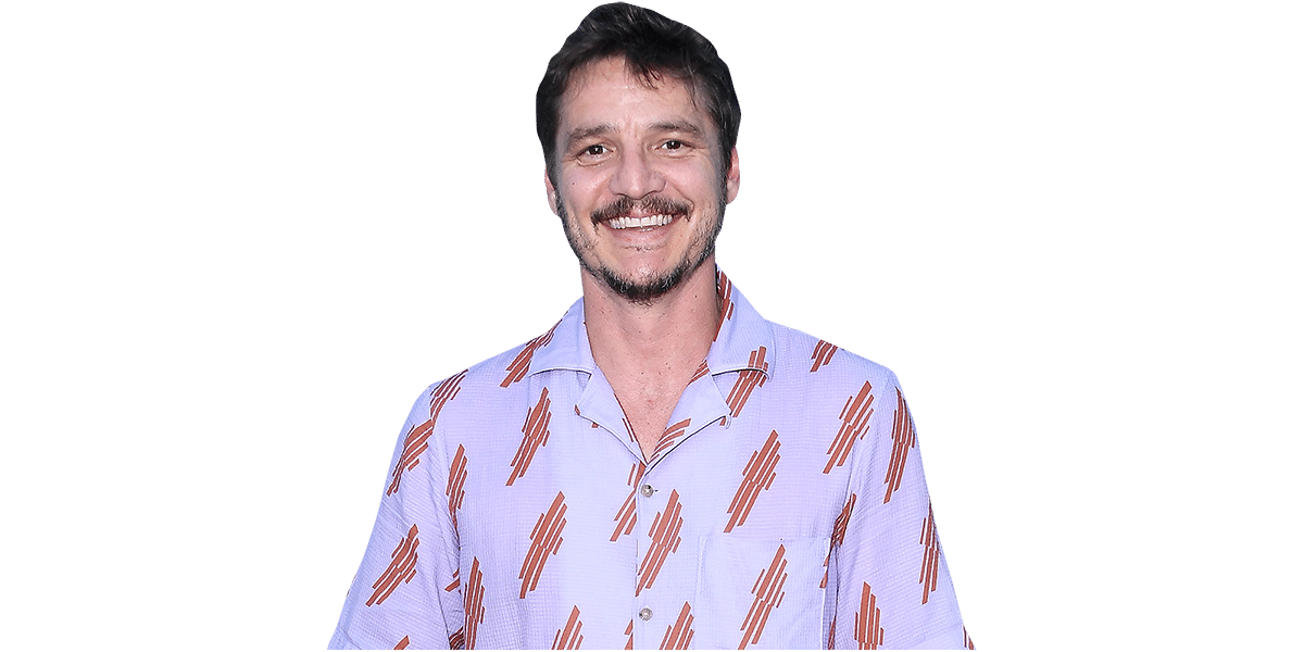 Pedro Pascal (Casual) Half Body Buddy Cutout - Celebrity Cutouts