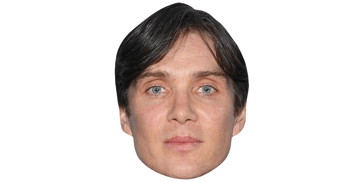 Cillian Murphy (Long Hair) Mask - Celebrity Cutouts