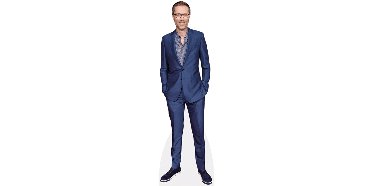 Stephen Merchant (Blue Suit) Cardboard Cutout - Celebrity Cutouts